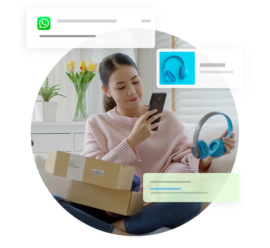Connect with your customers using WhatsApp Commerce